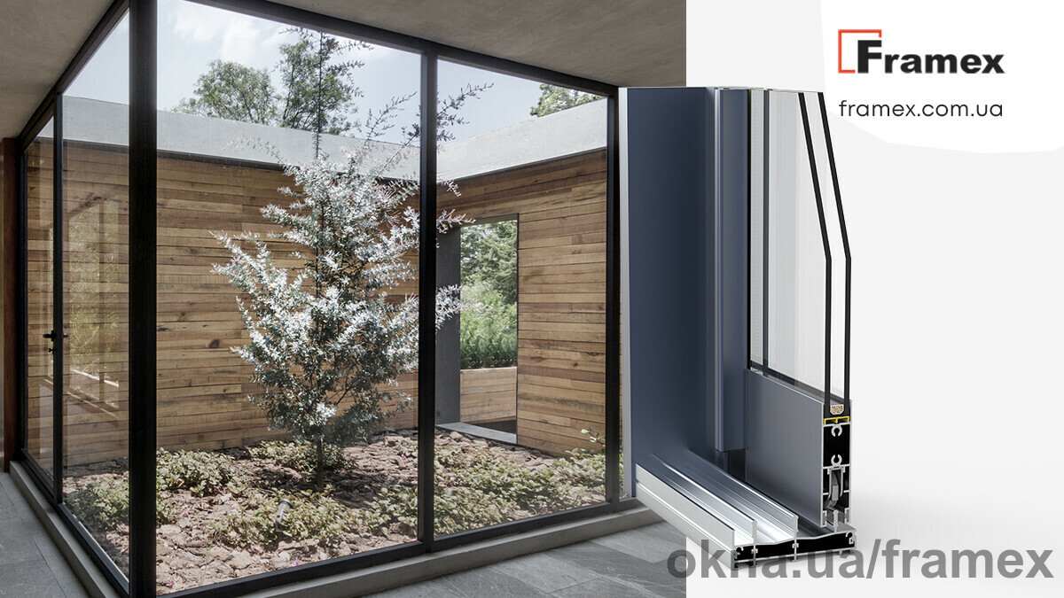 Нова система Framex SL 3000 – витонченість та елегантність розширеного простору / Новини - OKNA.ua