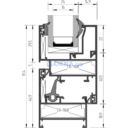 Framex FT 72 Framex для вікон — характеристики профільної системи: Окна.ua